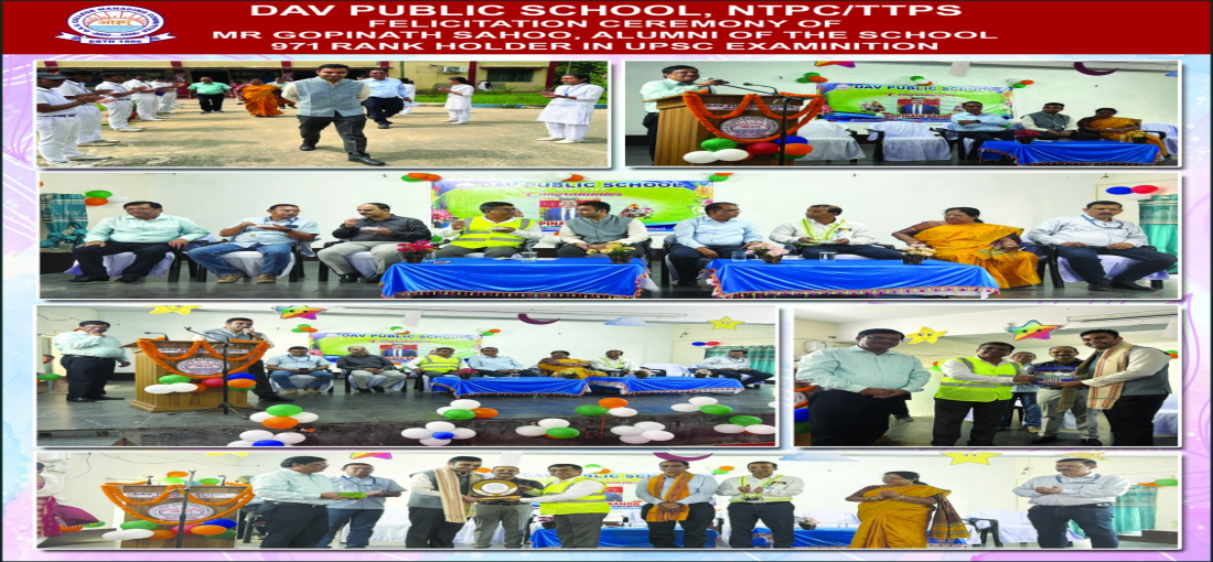WELCOME TO DAV PUBLIC SCHOOL, NTPC, TALCHER THERMAL