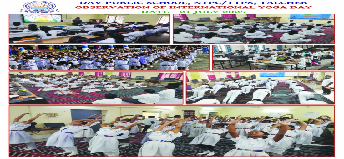 WELCOME TO DAV PUBLIC SCHOOL, NTPC, TALCHER THERMAL